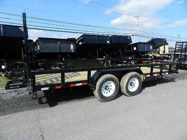 Big Tex 7 X 18 Heavy Duty Landscape Trailer Split Gate