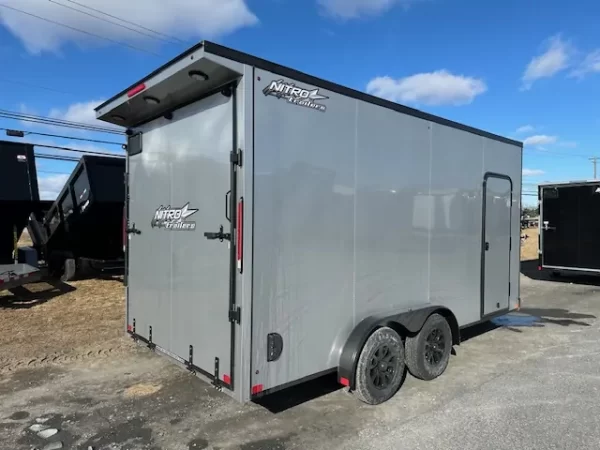 Nitro 7.5×16 Enclosed Cargo Trailer-Finished Interior