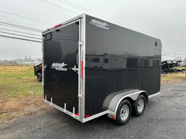 Nitro 7×14 Enclosed Cargo Trailer-Flat Front