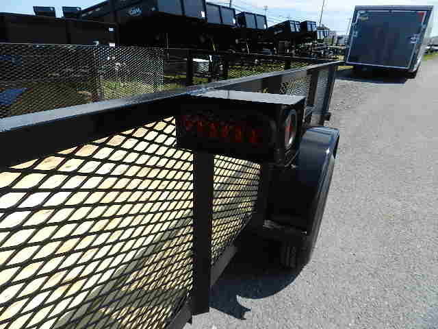 Premier 6.4 X 12 Landscape Utility Trailer – Mesh Sides